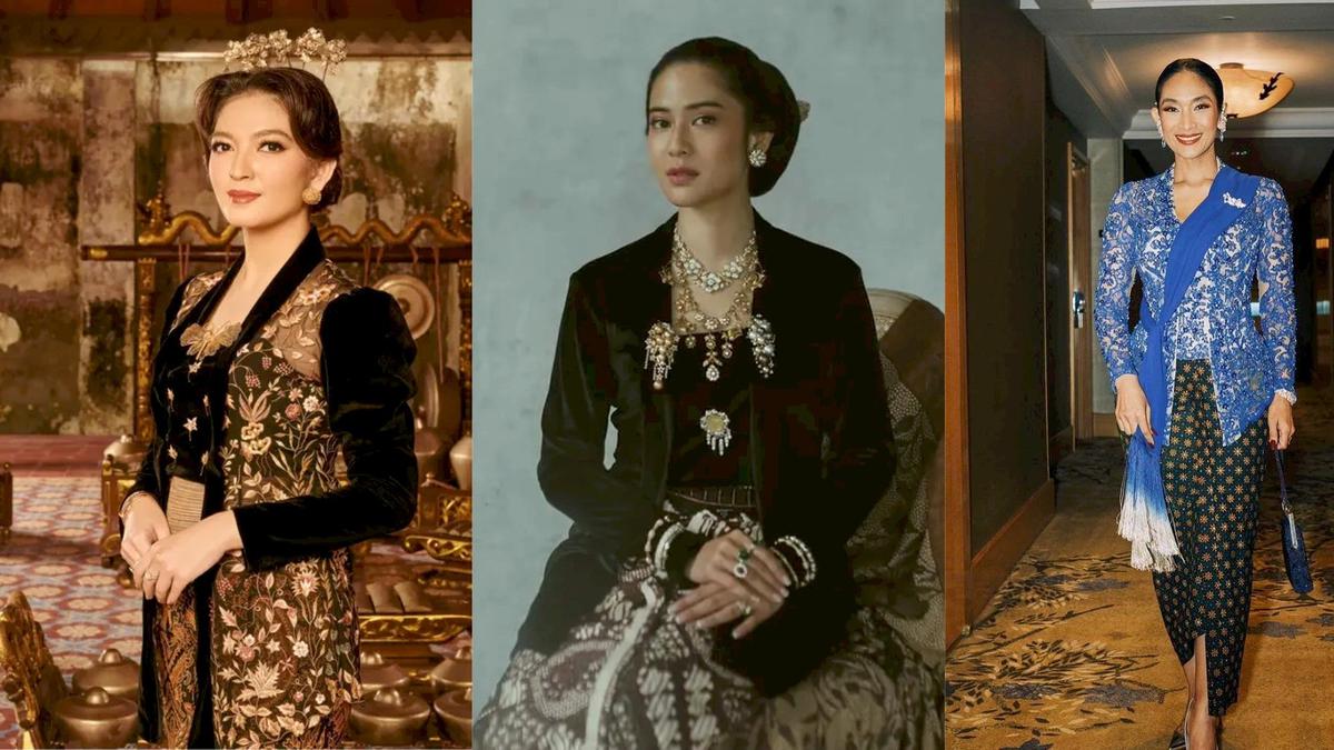 8 Inspirasi Kebaya Kutubaru Elegan bak Ningrat dari Selvi Ananda hingga Dian Sastrowardoyo ...