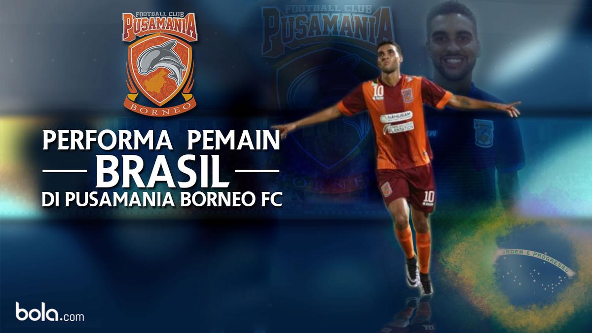 Bukti Performa Cantik Duo Brasil Milik Borneo FC
