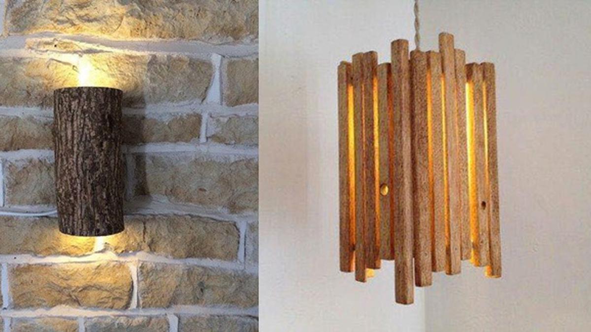 Inspirasi Lampu LED Berbalut Kayu Untuk Desain Rumah Keren & Unik ...