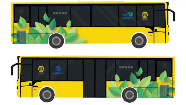 Transjakarta Kenalkan Dua Desain Bus Kuning UI - News Liputan6.com