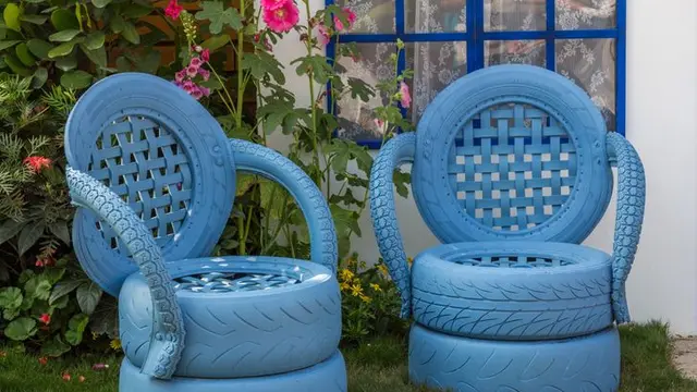 Kreatif, 10 Ide Daur Ulang Ban Bekas Jadi Benda Bernilai Tinggi ...