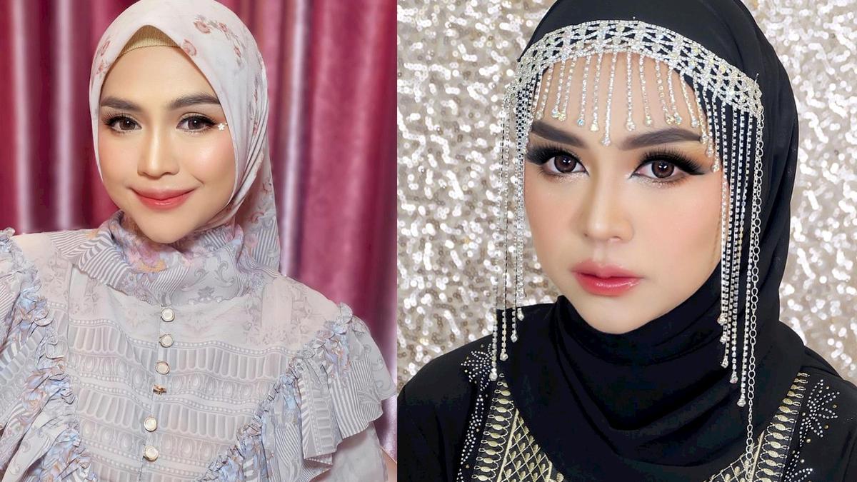Biasa Tampil Natural, 6 Pesona Menawan Ria Ricis dengan Full Makeup ...