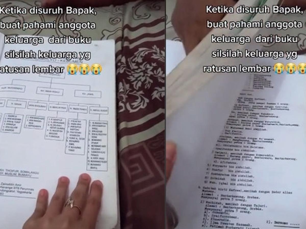 Buku Salasilah Keluarga Silsilah Salasilah