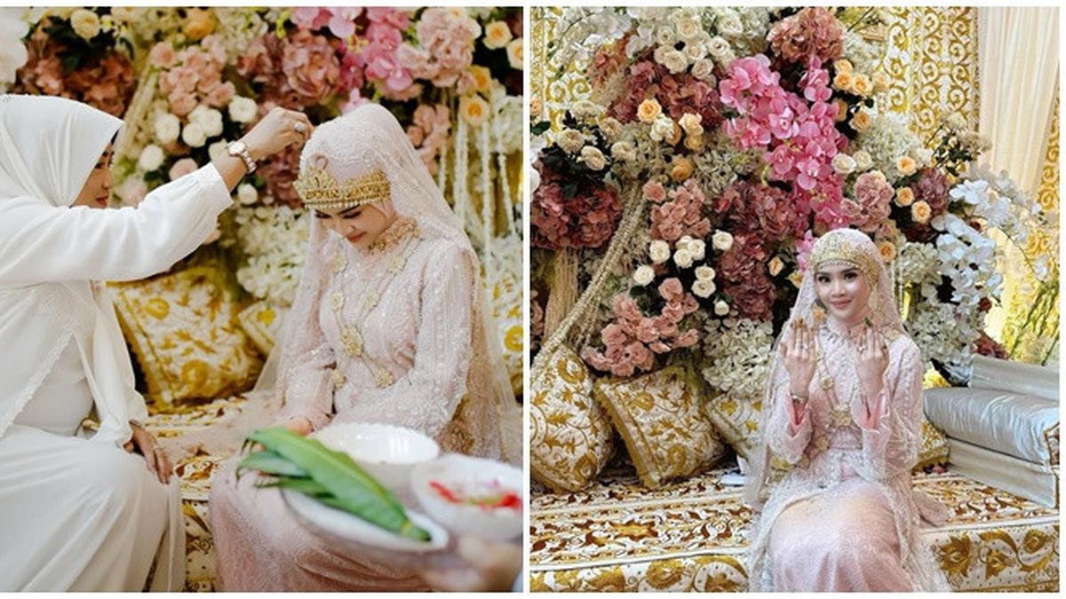 Potret Dea Sahirah Calon Istri Chand Kelvin Jalani Adat Aceh Peusijuek ...