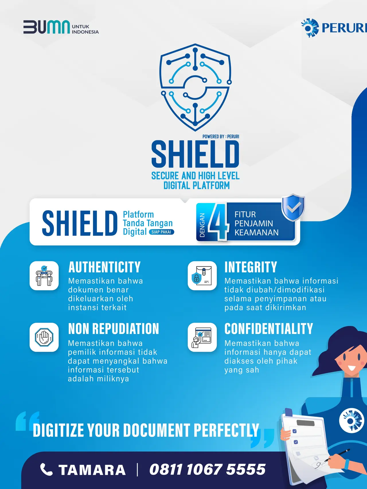 Kenali Peruri SHIELD, Platform Tanda Tangan Digital Siap Pakai buat UMKM - Bisnis Liputan6.com