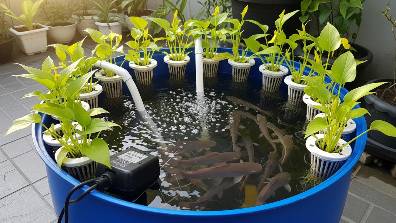 6 Ide Ternak Lele Mini dalam Tong Bekas Kombinasi Kebun Sayur yang ...