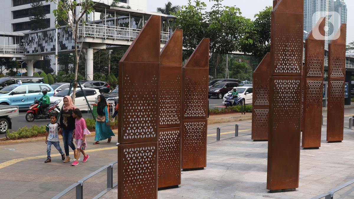FOTO: Instalasi Ruang Publik di DKI Jakarta