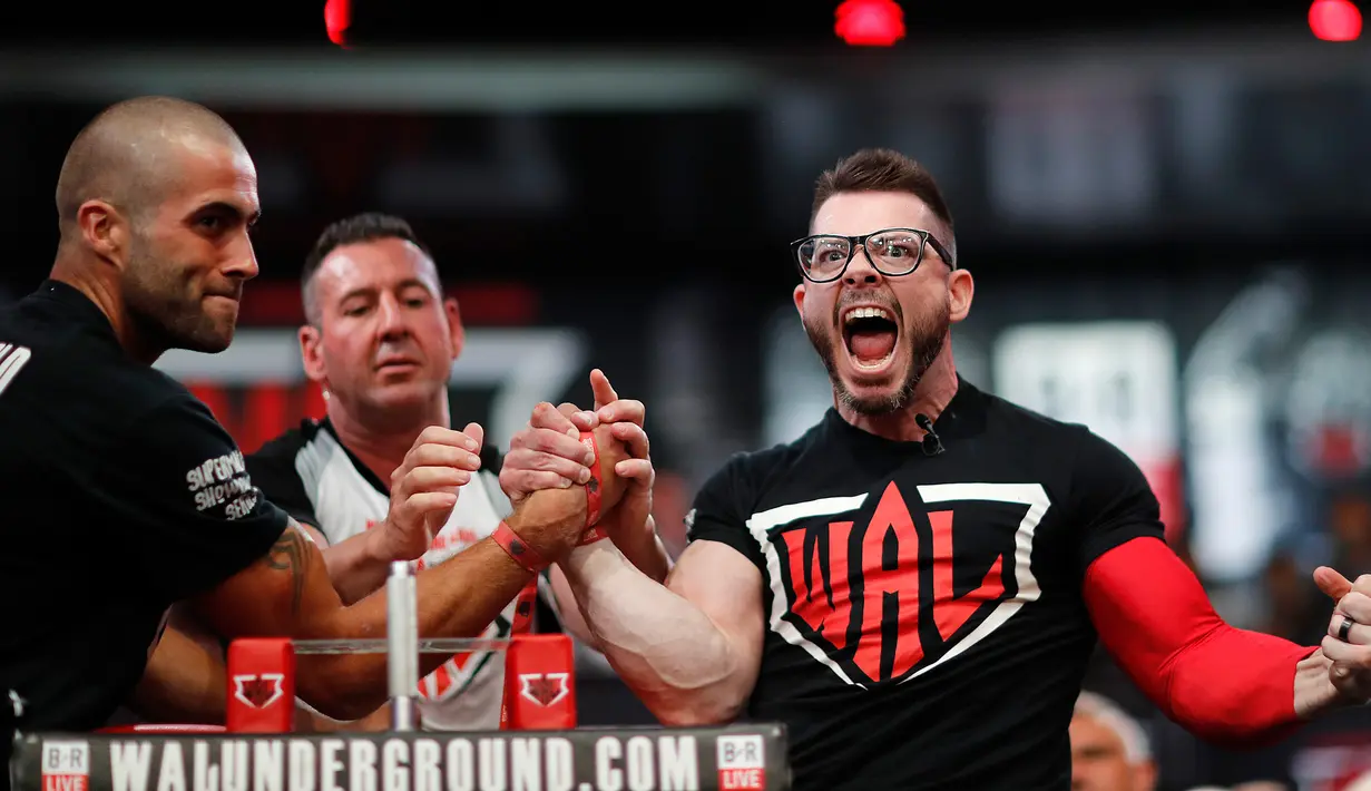 FOTO: Intip Kejuaraan Dunia Adu Panco di Atlanta - Foto Liputan6.com