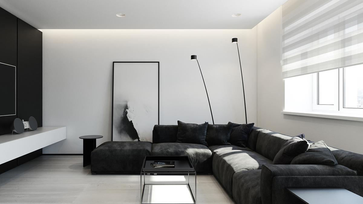 Inspirasi Warna Monokrom untuk Interior yang Elegan - Foto Liputan6.com