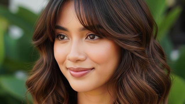 10 Model Rambut Medium dengan Poni Anti Lepek, Tampil Stylish Sepanjang ...