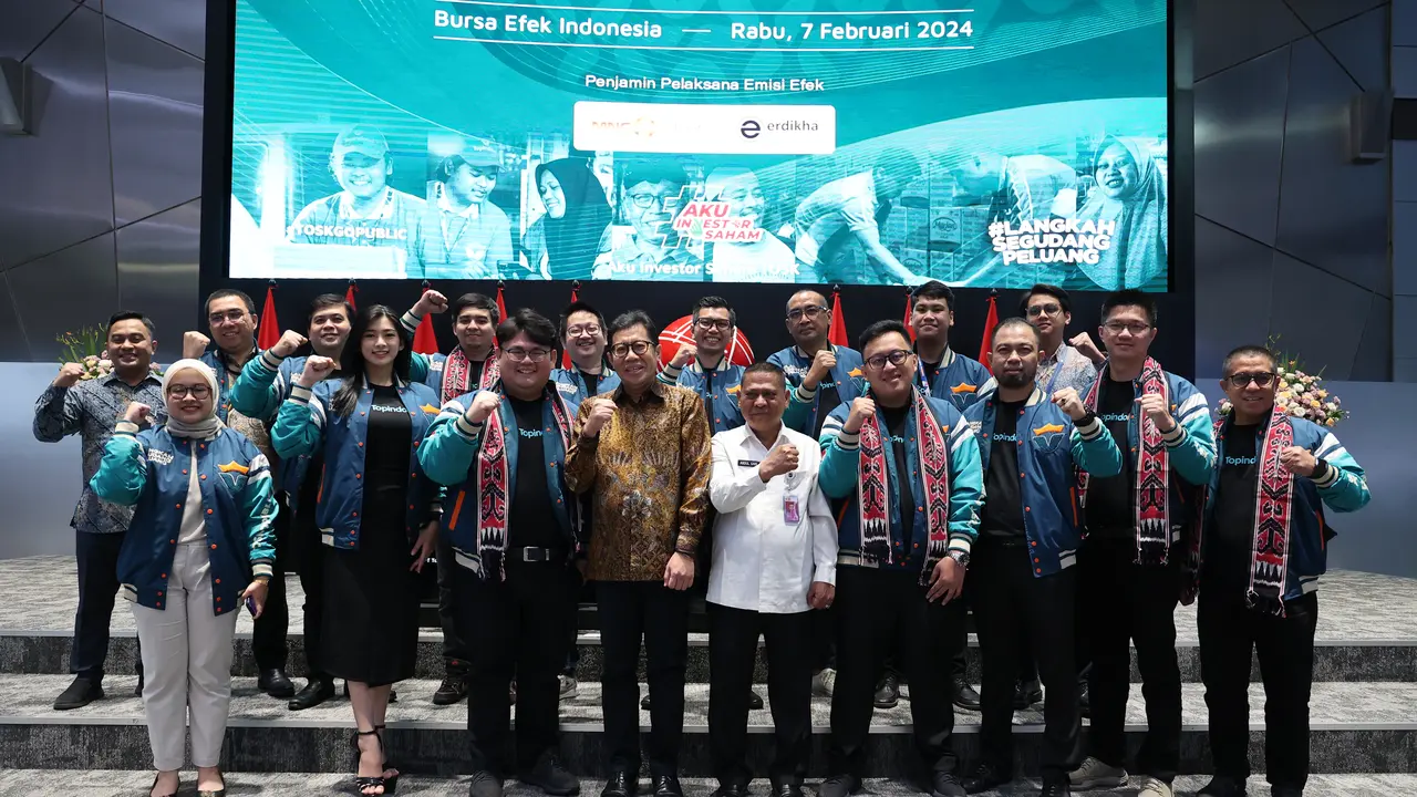 Resmi Tercatat di Bursa, Dirut TOSK: IPO Tak Hanya Cari Dana, tapi Menginspirasi - Saham ...