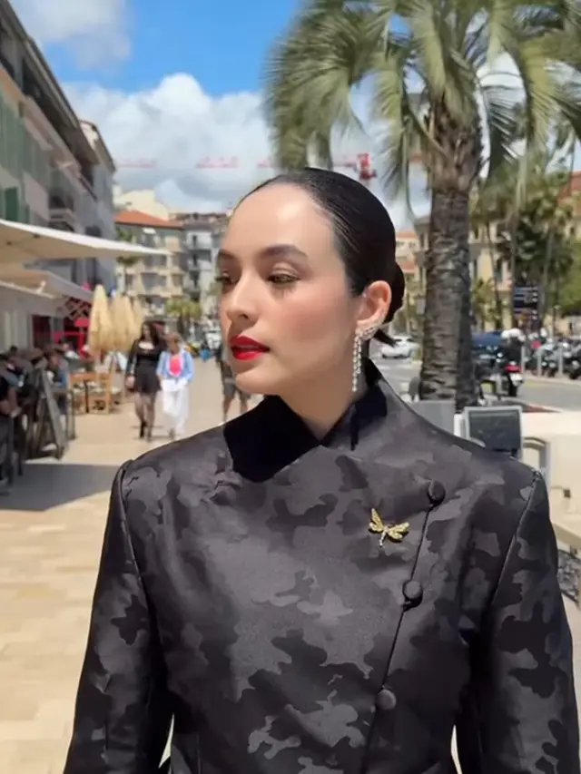 Model Kebaya Janggan Modern, Pilihan Chelsea Islan di Cannes 2025 Curi ...