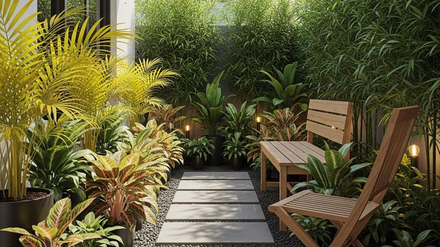 10 Model Kebun Mini di Halaman Samping Rumah Selebar 1 Meter, Hunian ...