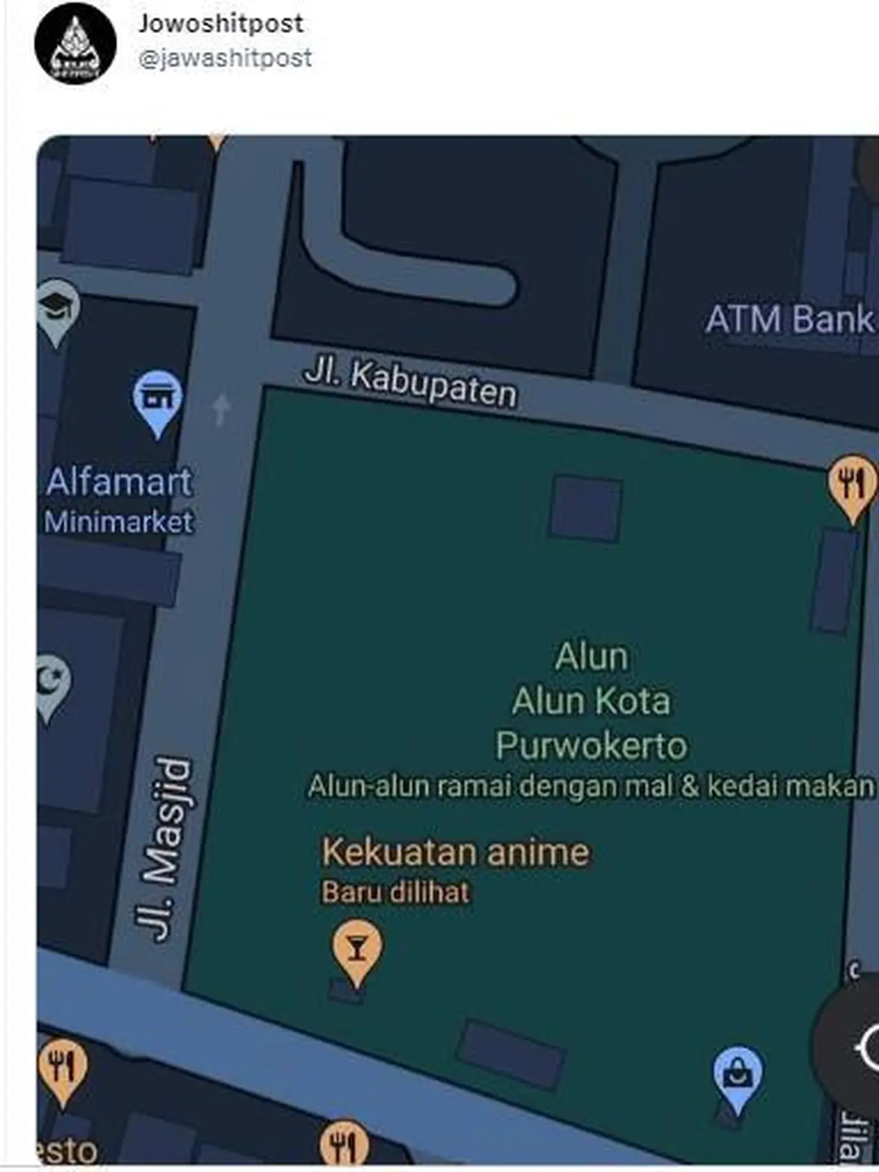 5 Penamaan Titik di Google Maps ala Anak Wibu Ini Nyeleneh Banget - Hot ...