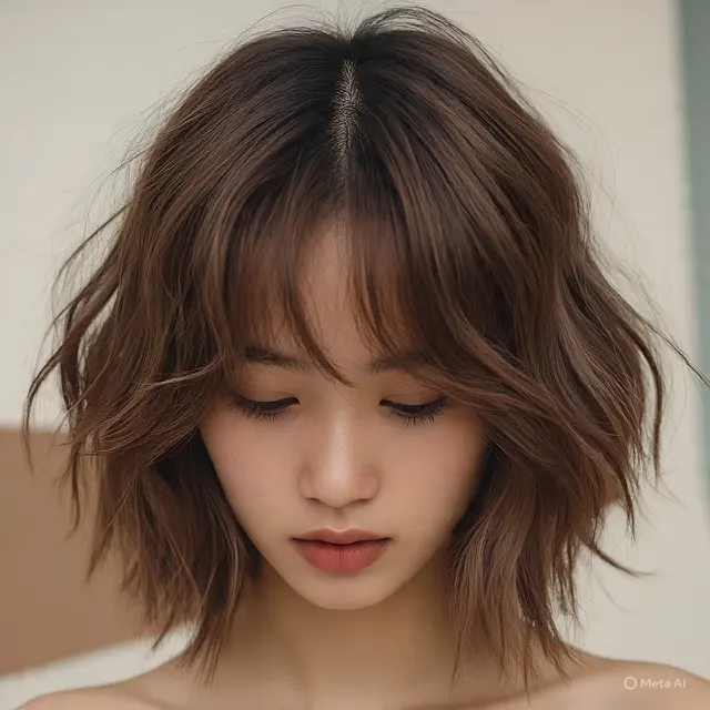 7 Model Rambut Cewe Pendek 2025 Gaya Shaggy Cut, Cocok untuk Semua ...