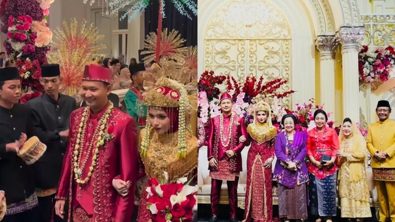 8 Potret Tamu Politik Mahfud MD di Ngunduh Mantu Zahwa dan Royhan, Ada ...