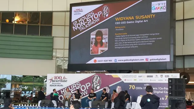 70 CEO Perusahaan Digital Kumpul Pecahkan Rekor Muri - Bisnis Liputan6.com