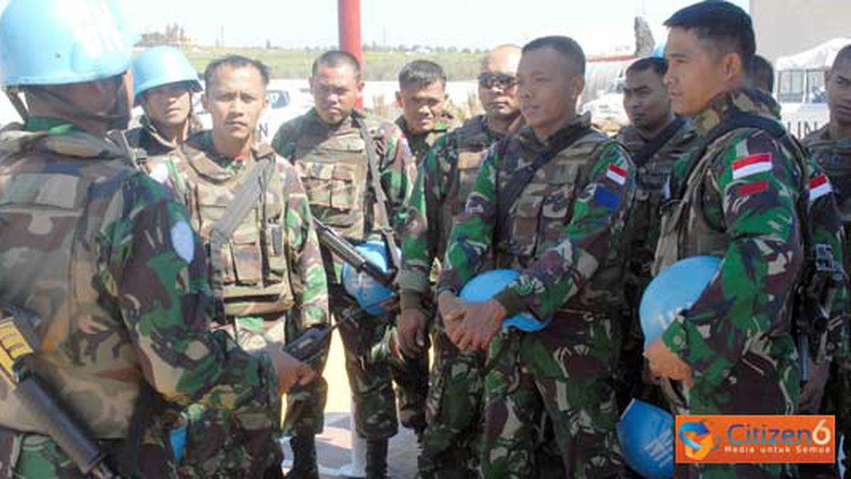 Indobatt Gelar Mobile Command Post Exercise - Citizen6 Liputan6.com