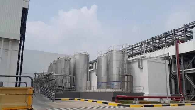 Potret Pabrik Susu Frisian Flag Terbesar di Cikarang, Mampu Proses 400 ...
