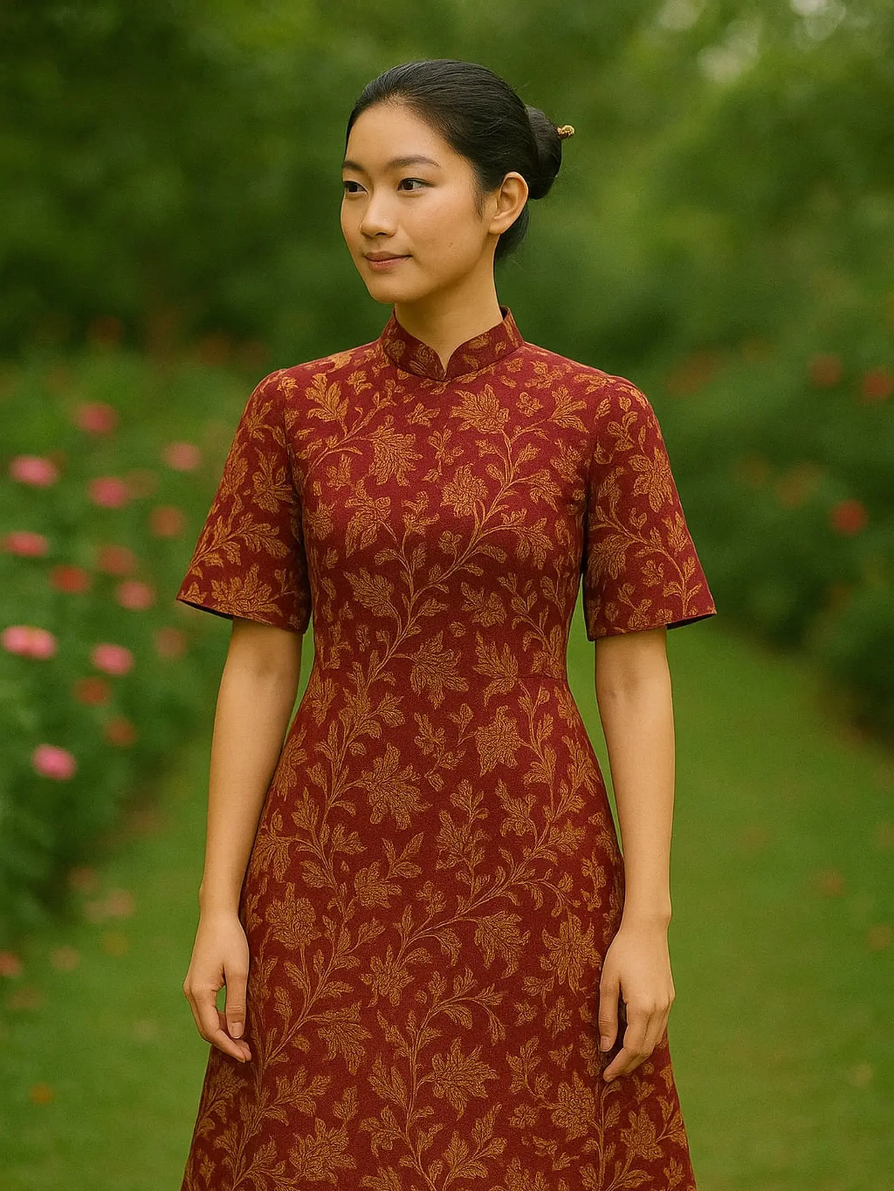 7 Inspirasi Model Dress Batik A Line yang Anggun dan Cantik, Tampil ...