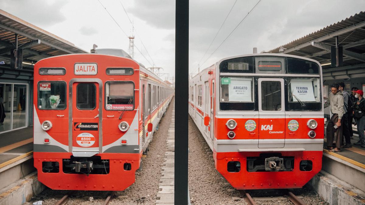 Purna Tugas, 3 Seri KRL Legendaris Lakukan Perjalanan Terakhir 11 ...