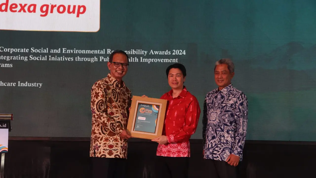 Terus Beri Dampak Berkelanjutan, Dexa Group Raih Indonesia CSR Awards 2024