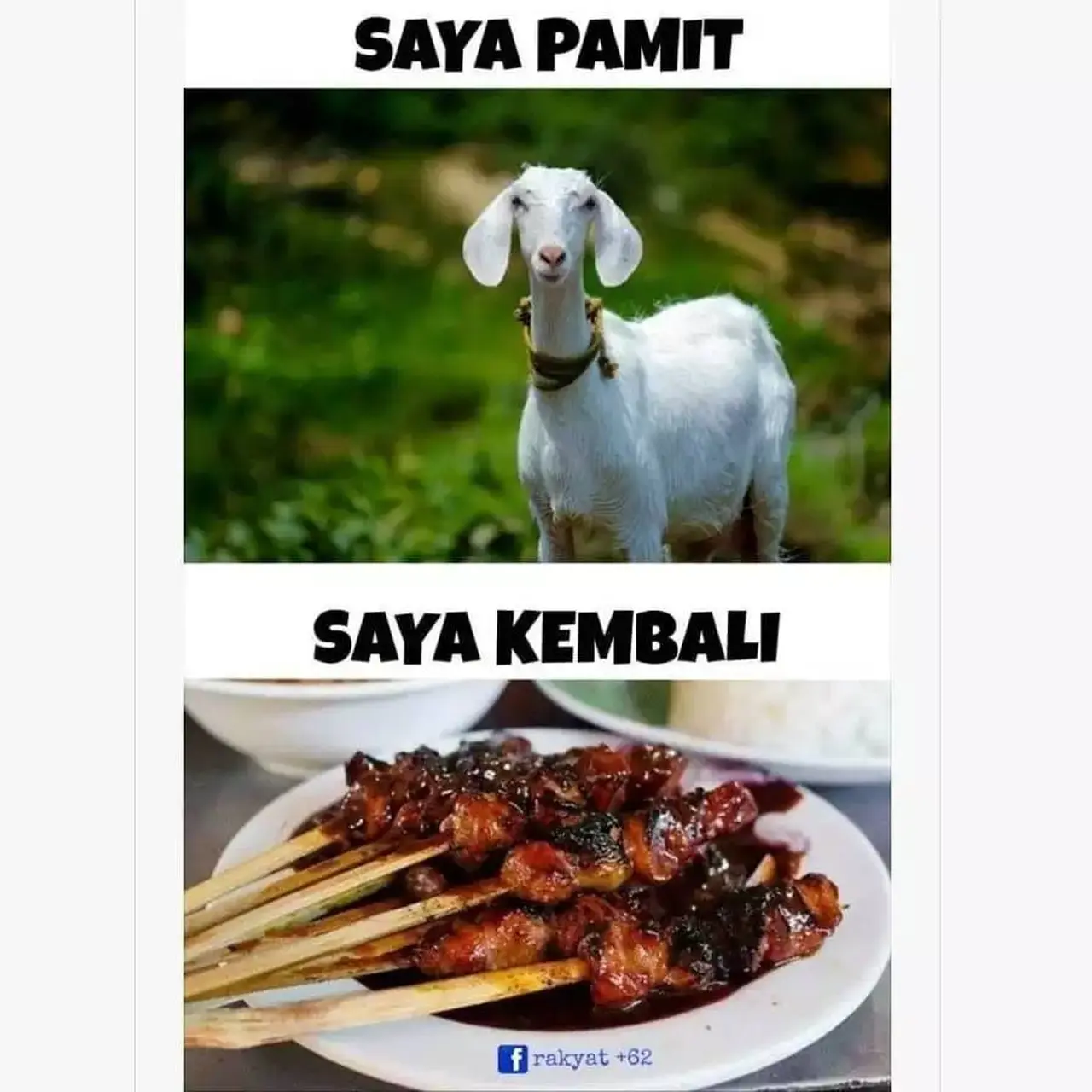 8 Meme Nyate Bareng Saat Hari Raya Idul Adha Ini Kocak - Hot Liputan6.com