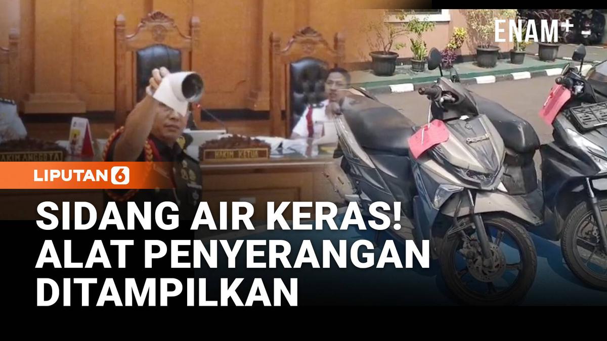 Sidang Air Keras Andrie Yunus, Alat Bukti Penyerangan Ditampilkan