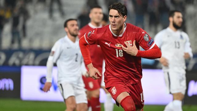 Aleksandar Mitrovic dan Dusan Vlahovic Jadi Andalan Serbia di Piala Dunia 2022 - Bola Liputan6.com