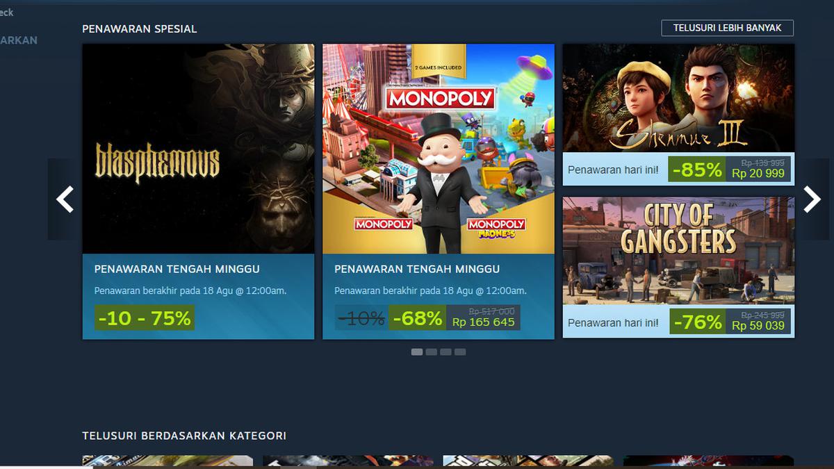 Steam Hadirkan Tampilan Bahasa Indonesia, Begini Cara Mengubahnya - Tekno Liputan6.com