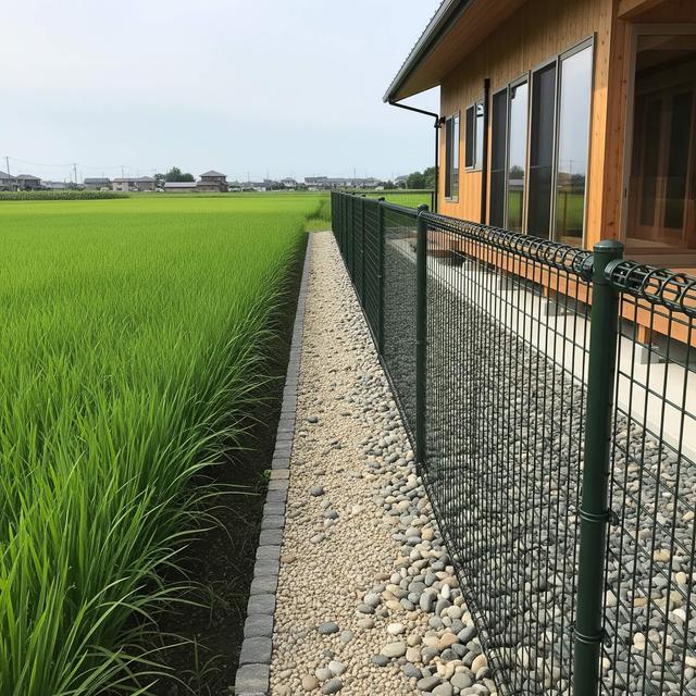10 Desain Rumah di Tepi Sawah dengan Pagar Pengaman Anti Ular, Aman dan ...
