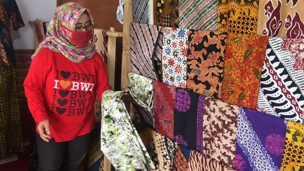Batik Motif Corona Lahir dari Pengrajin Banyuwangi