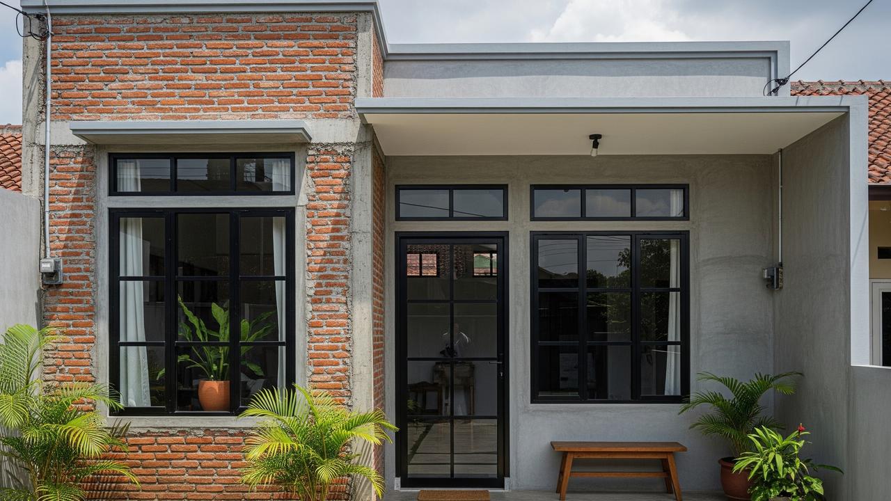 7 Desain Rumah 5x6 Meter Sederhana di Desa Tapi Terlihat Modern dan ...