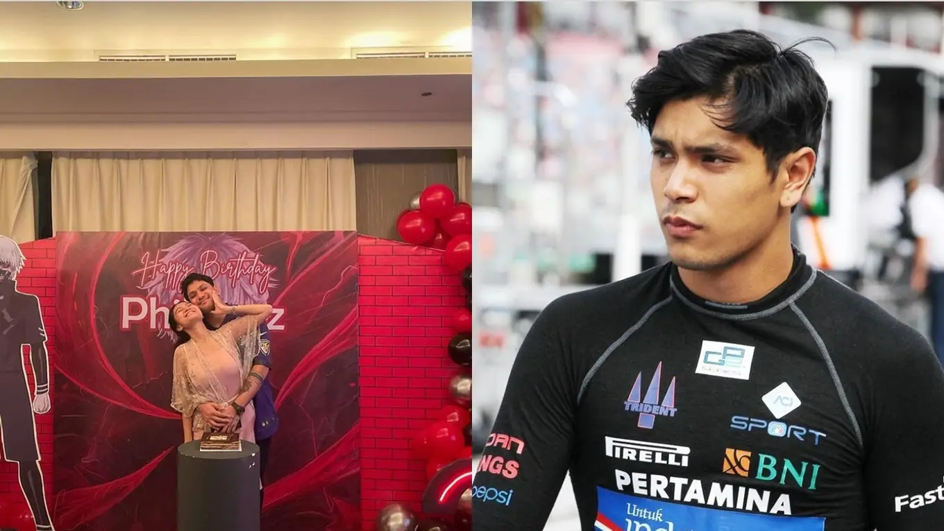 8 Potret Philo Paz Armand Mantan Azizah Salsha, Seorang Pembalap ...