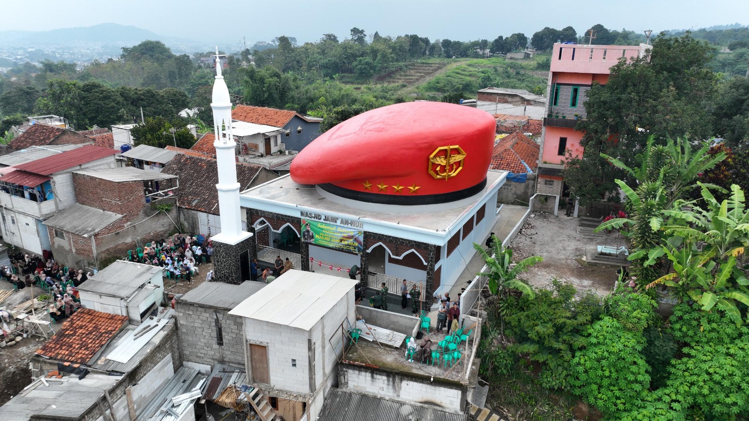 Mengenal Lebih Dekat Masjid Kubah Baret Merah Kopassus di Bandung Barat