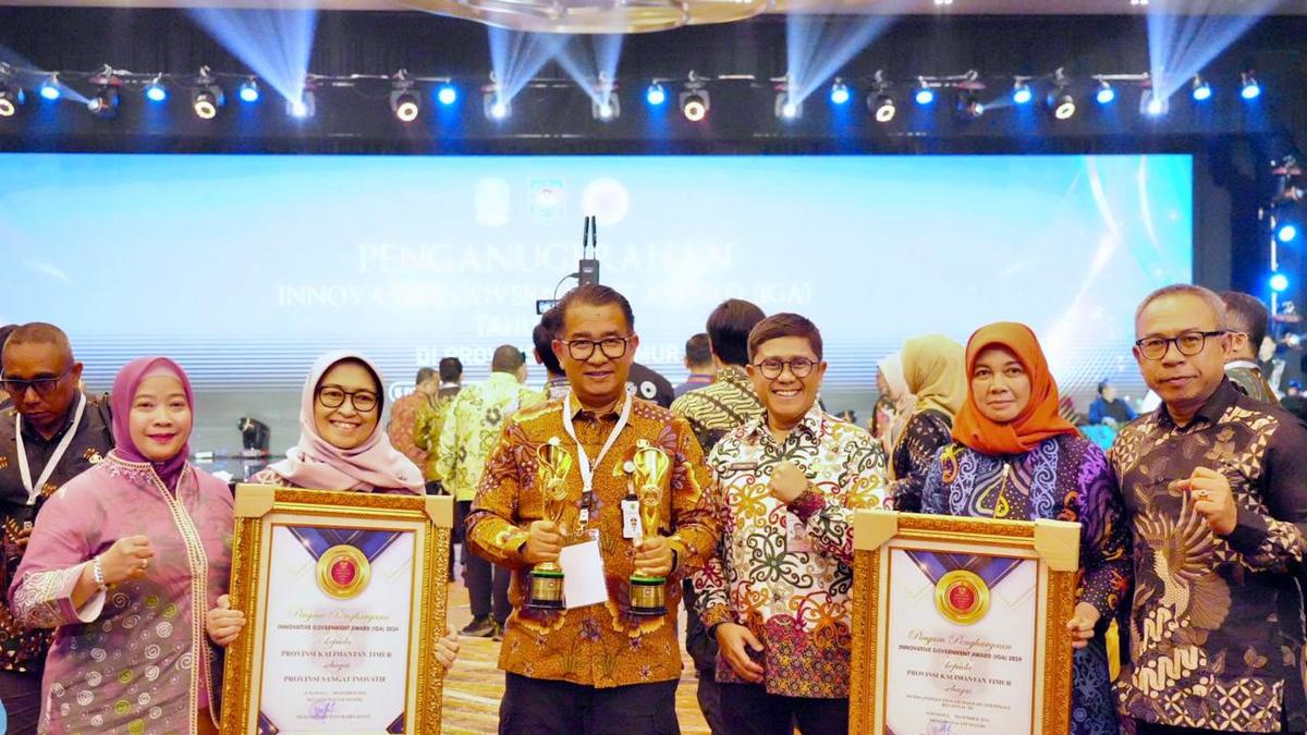Pemprov Kaltim Raih Penghargaan di Ajang Innovative Government Award 2024 - News Liputan6.com