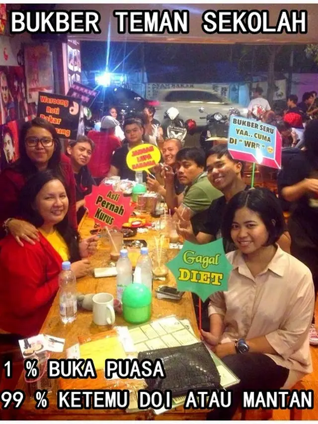 7 Meme Ini Buktikan Momen Bukber Tak Seindah yang Dibayangkan ...