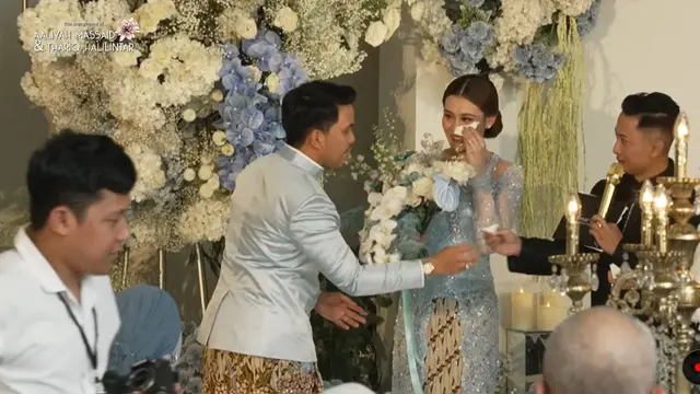 10 Momen Lamaran Aaliyah Massaid dan Thariq Halilintar, Haru Bahagia - Hot Liputan6.com