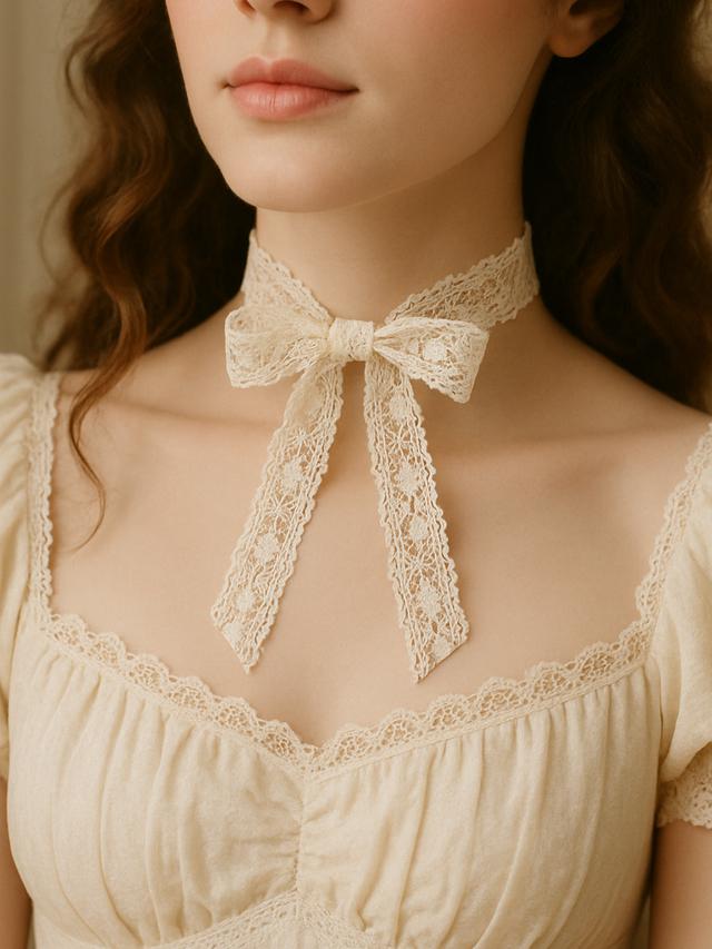 7 Model Kalung Pita yang Manis, Cocok untuk Gaya Feminin dan Vintage