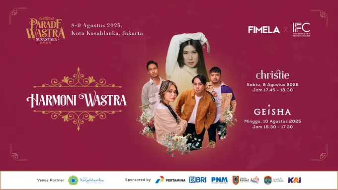 Christie dan Geisha akan Meriahkan Keseruan Parade Wastra Nusantara 2025 - Entertainment Fimela.com