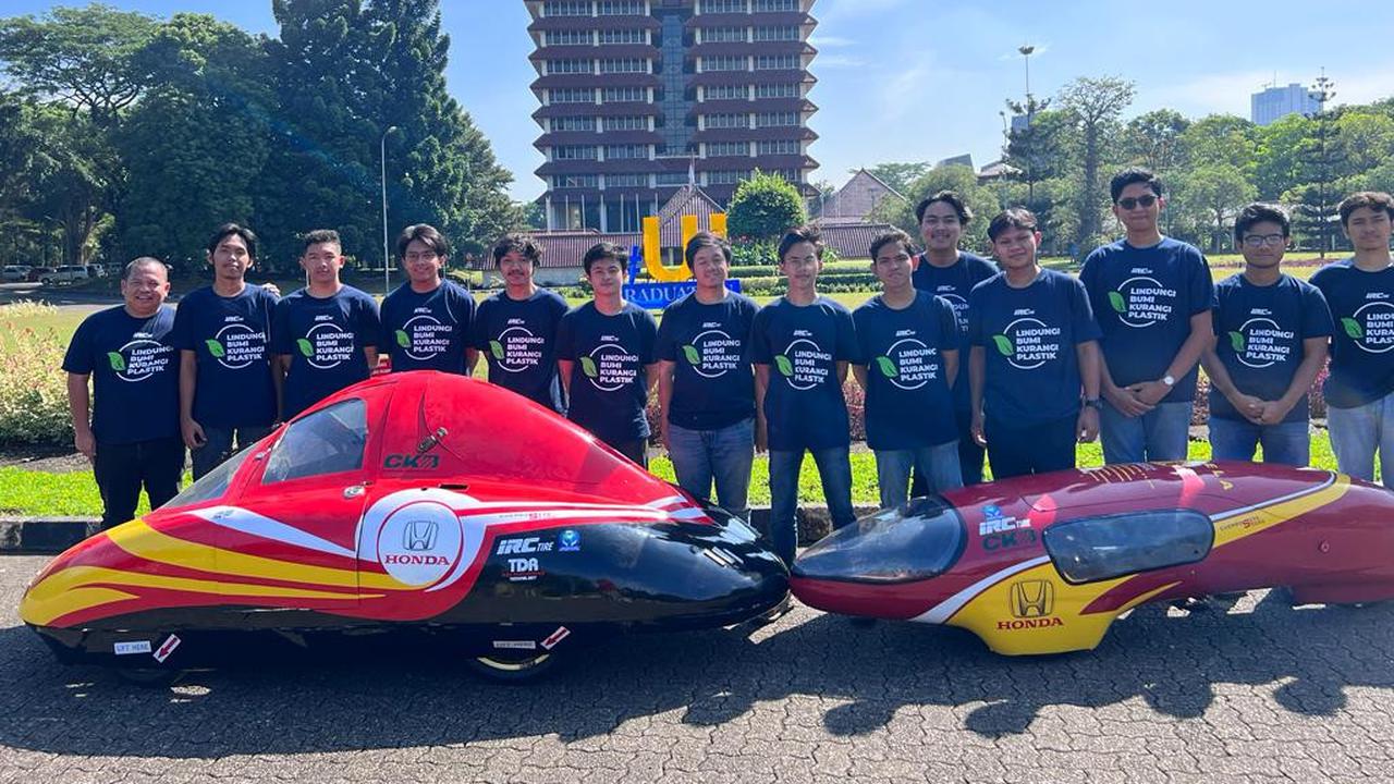 Pakai Ban IRC, Mahasiswa UI Siap Adu Irit Mobil di Shell Eco-Marathon