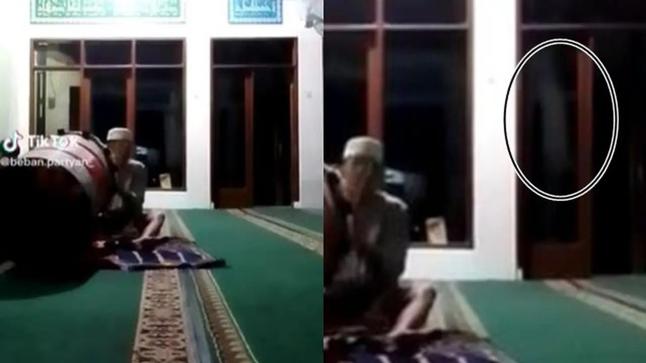 Viral Penampakan Mirip Pocong Melayang saat Warga Bangunkan Sahur Ini Bikin Merinding - Hot ...