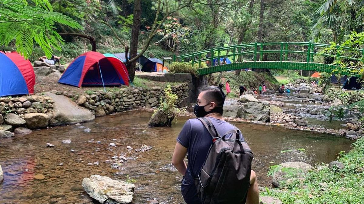 Berkemah di Taman Wisata Alam Capolaga Subang, Tamu Bahkan Bisa Sambil WFH