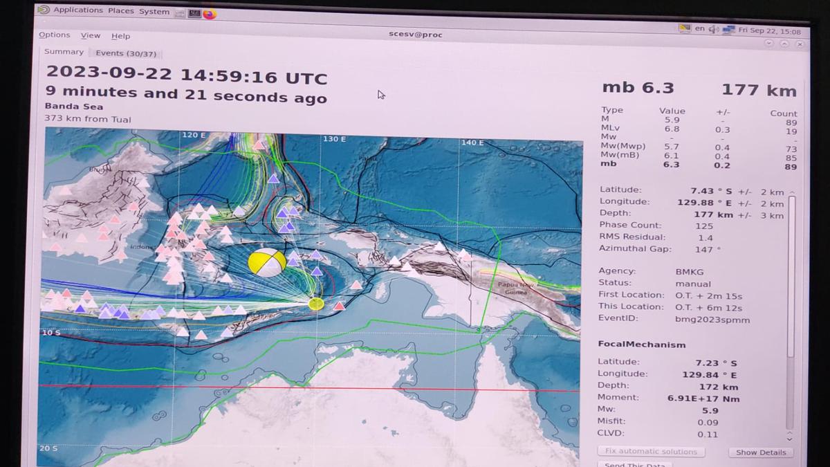 Analisis Bmkg Soal Gempa Magnitudo 6 6 Di Laut Banda Maluku Jumat Malam