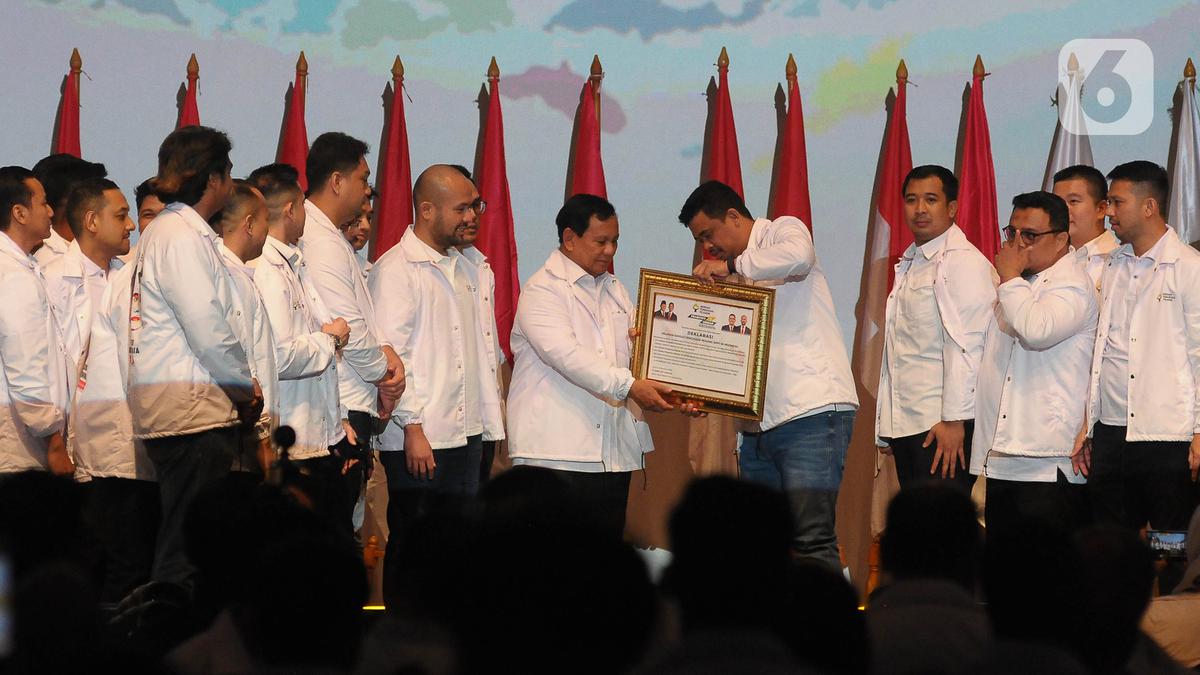 Barisan Pengusaha Pejuang Deklarasi Dukung Prabowo-Gibran - Foto ...