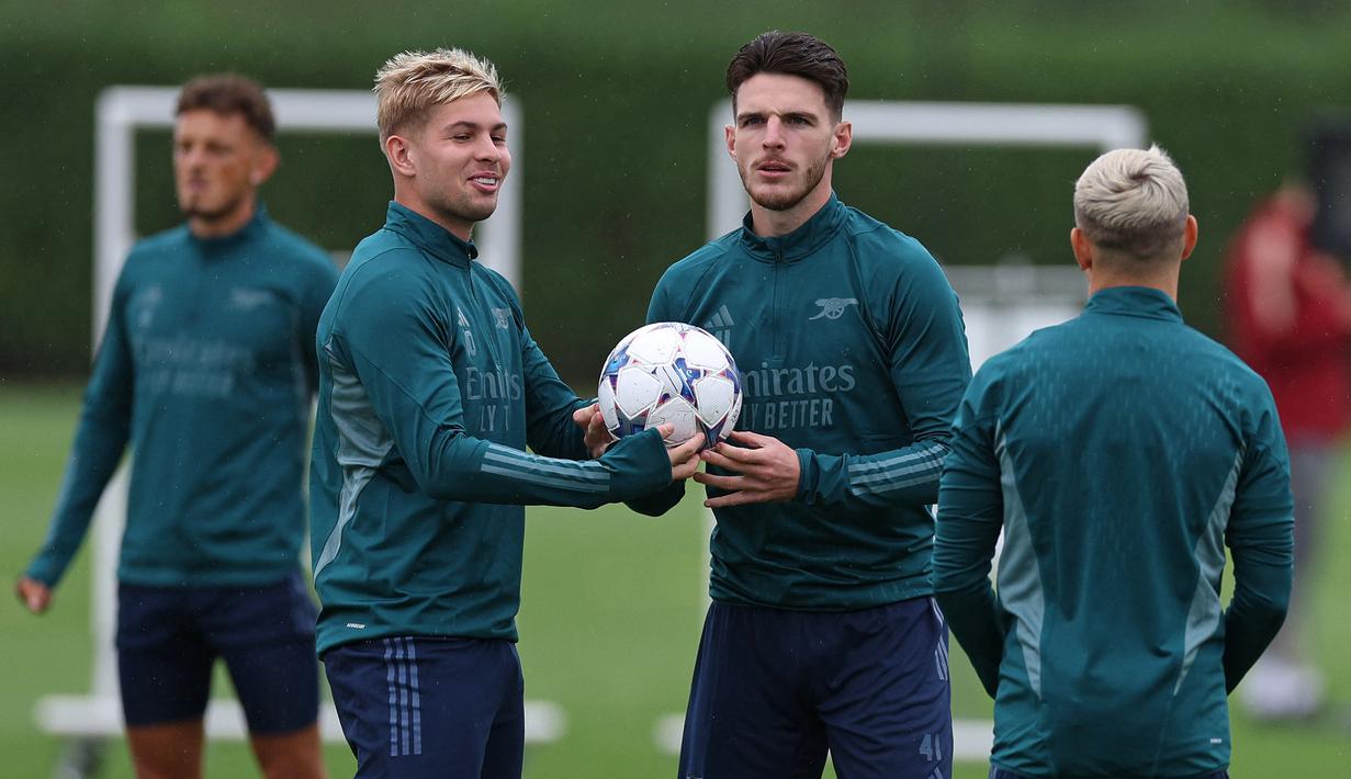 Persiapan Arsenal Balik ke Liga Champions untuk Menjamu PSV Eindhoven