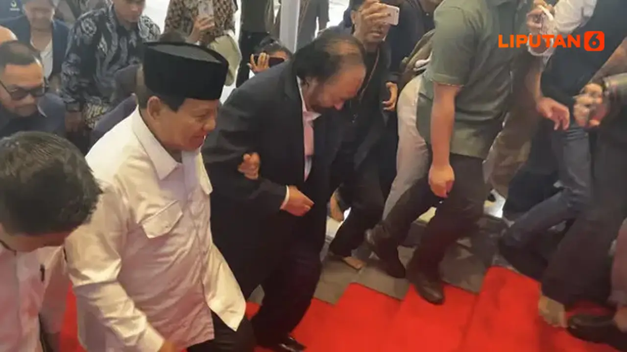 Infografis Karpet Merah Surya Paloh untuk Prabowo Subianto - News Liputan6.com