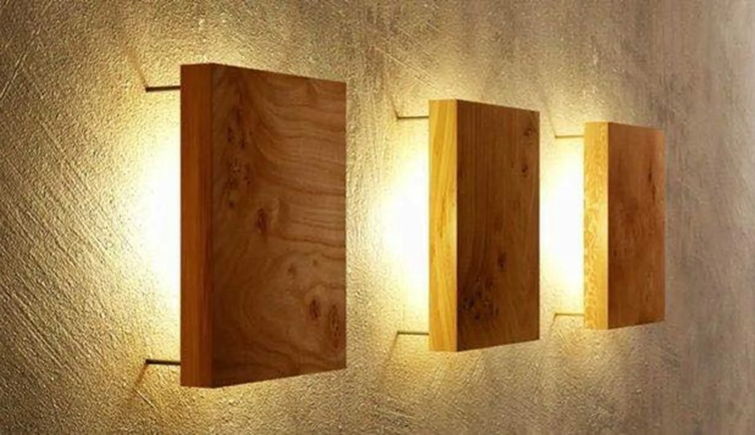 Inspirasi Lampu LED Berbalut Kayu Untuk Desain Rumah Keren & Unik
