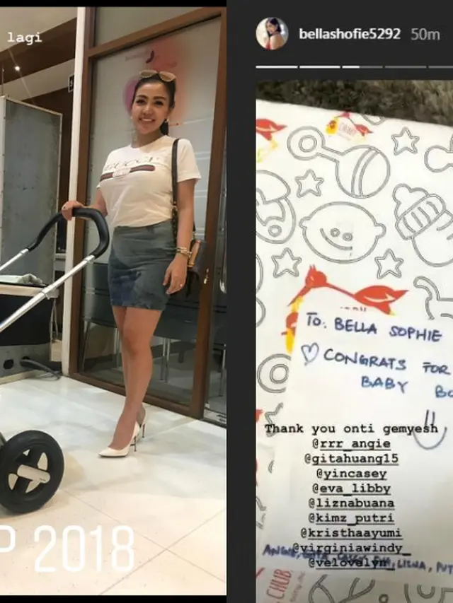 Lewat Foto Ini, Bella Shofie Akhirnya Benarkan Kabar Melahirkan - ShowBiz Liputan6.com