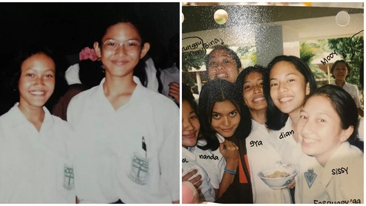 6 Potret Lawas Dian Sastrowardoyo dari SD hingga Kuliah, Parasnya Curi ...